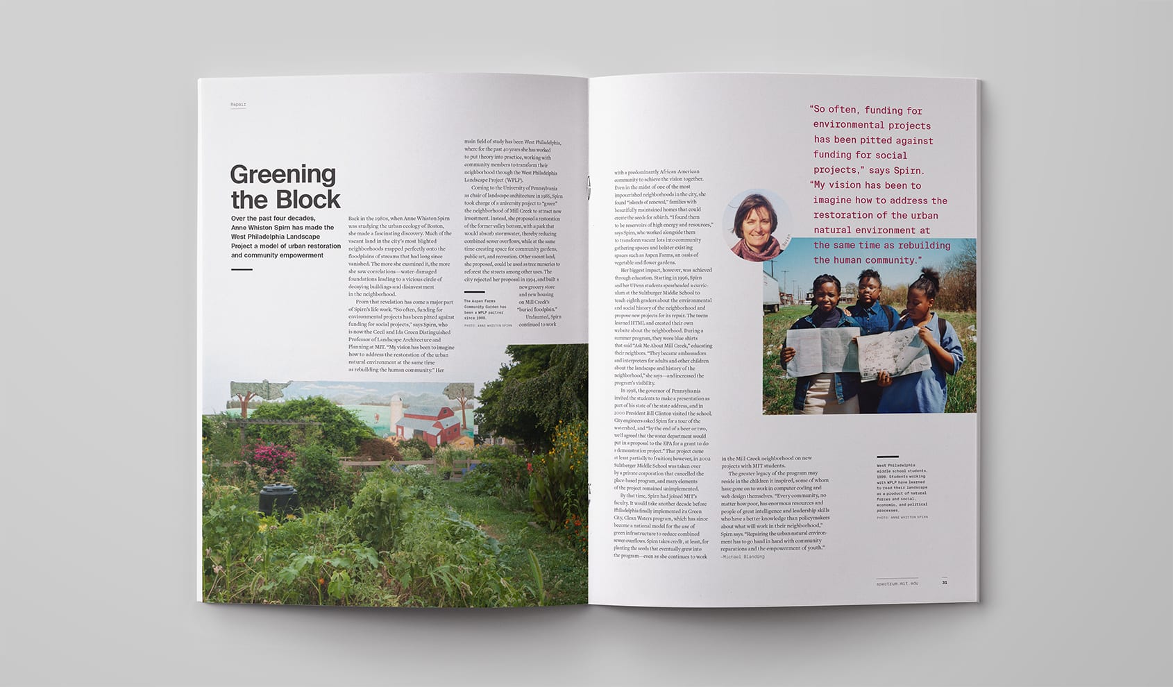 MIT Spectrum Magazine - Stoltze Design Group